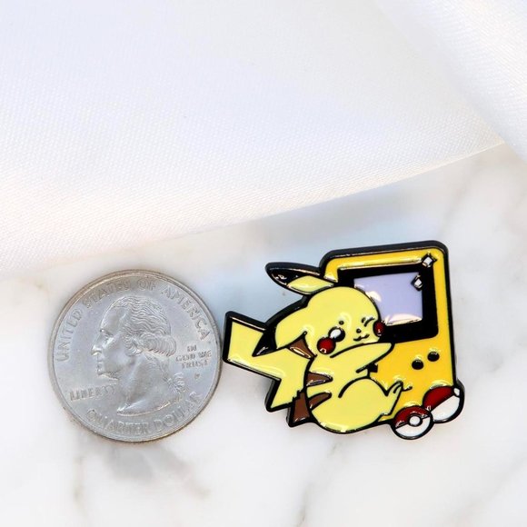 Accessories | Pikachu Game Boy Color Enamel Pin | Poshmark